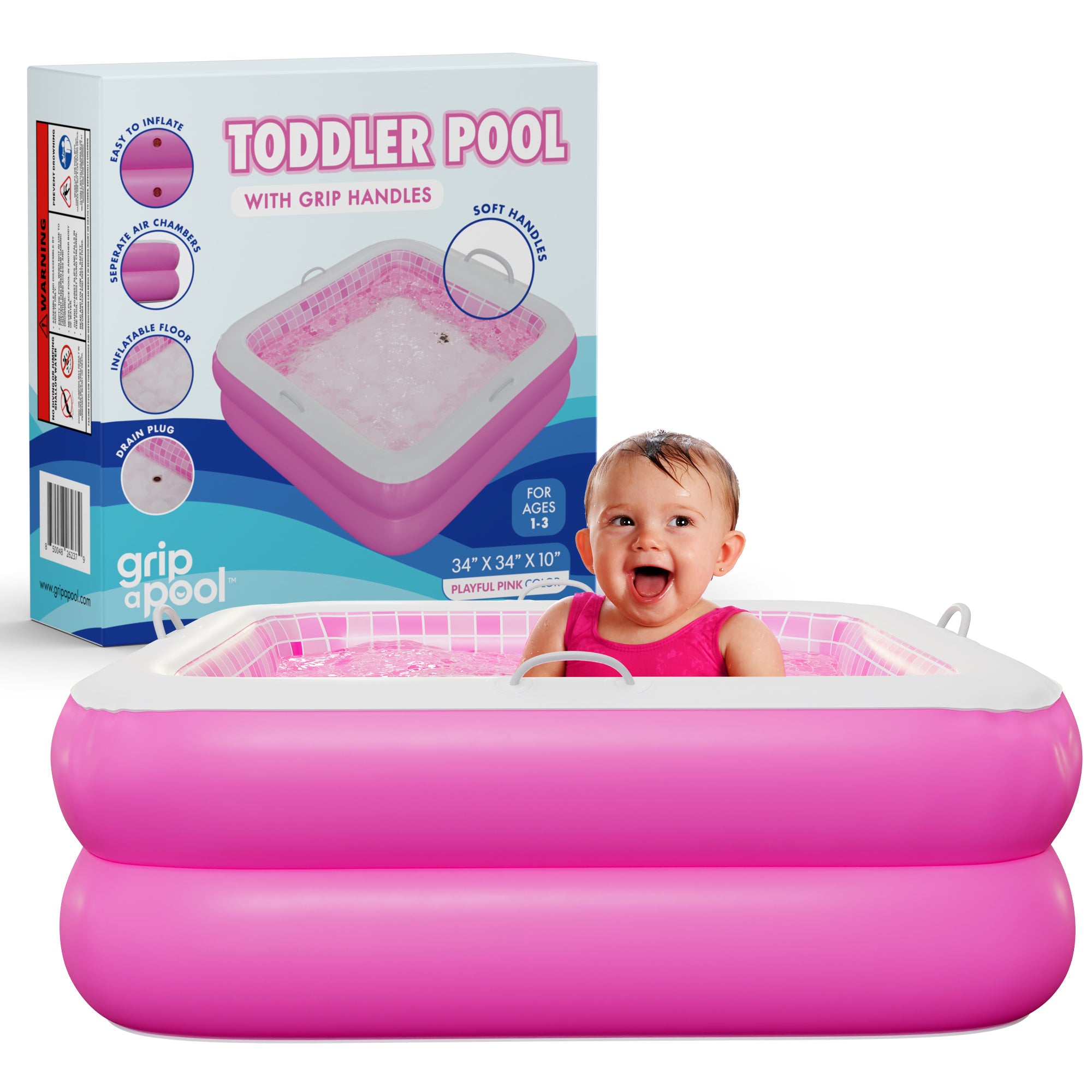 Best Inflatable Blow-up Kiddie Pools for Toddler, Baby, Kids & Family ...